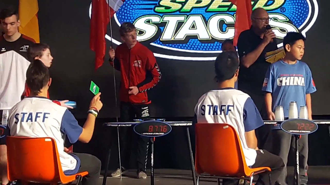 William Kamper Stackout Round 1 - YouTube