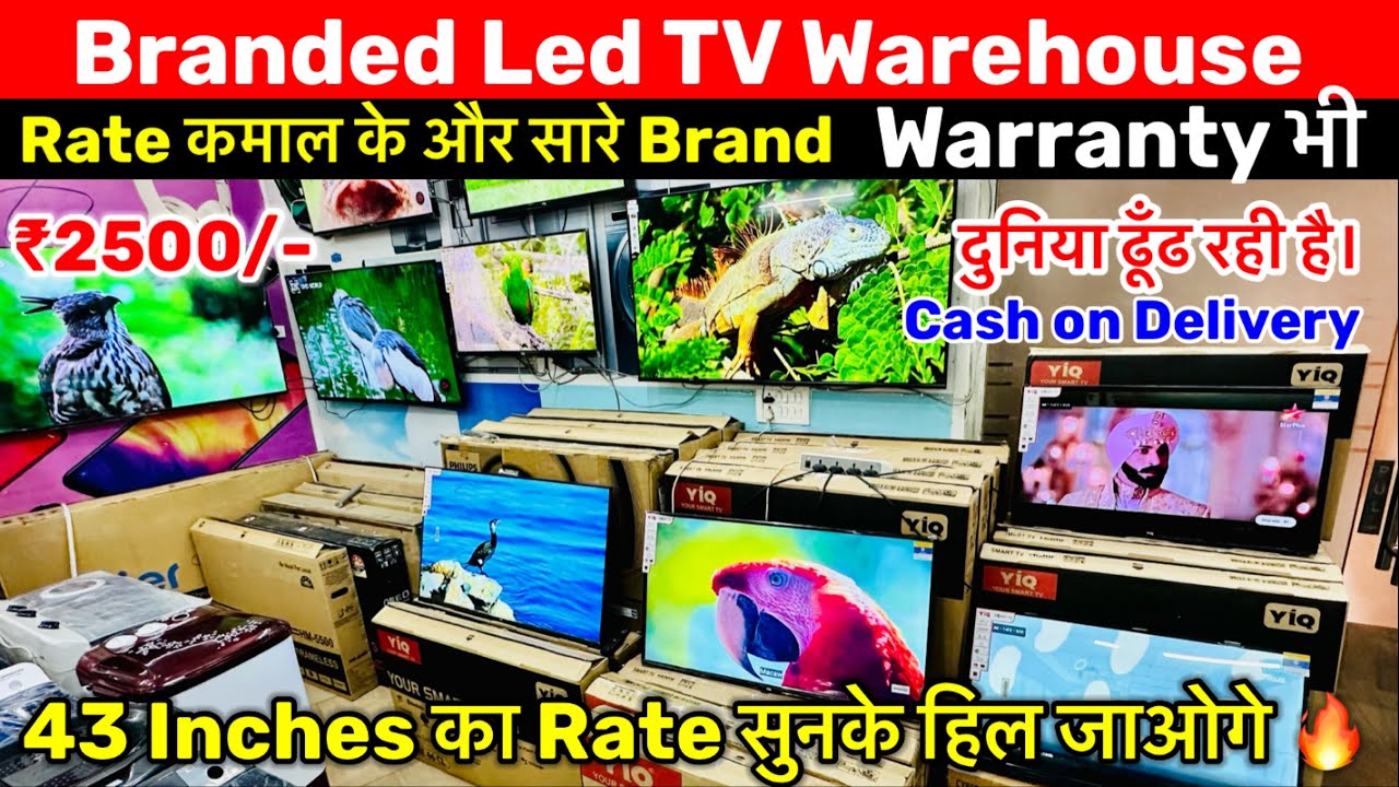 Smart 4K Led TV Warehouse | TEMPERED GLASS IPS PANEL WITH 1 YEARS ...