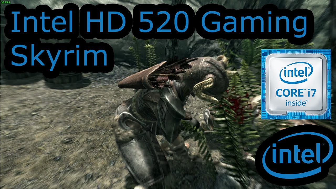 Intel HD 520 Gaming - Skyrim - Skylake i3-6100U, i5-6200U, i7-6500U ...