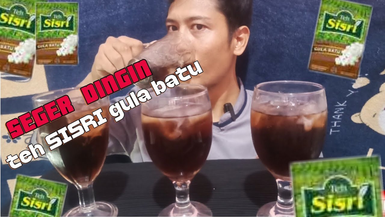 ASMR mukbang minuman seger dingin teh sisri|| minuman ya para bocil - YouTube