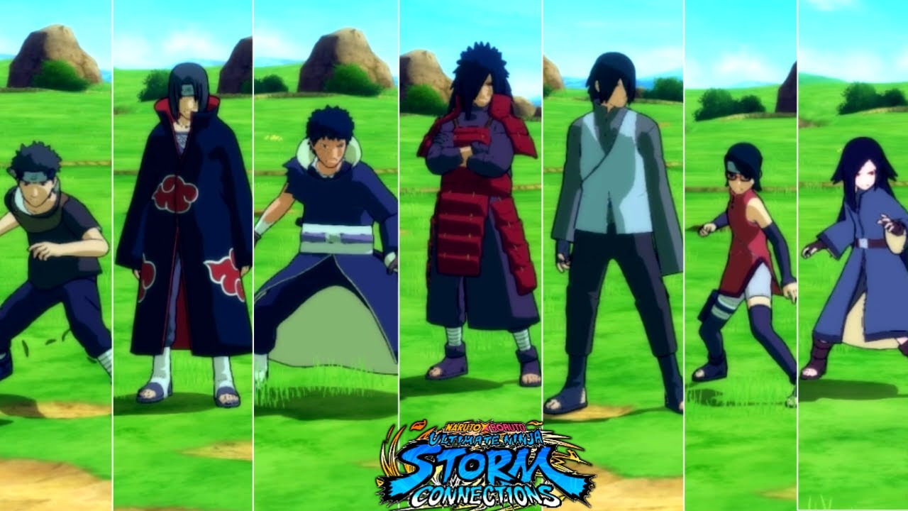 All Uchiha Characters in Naruto X Boruto Ultimate Ninja Storm ...