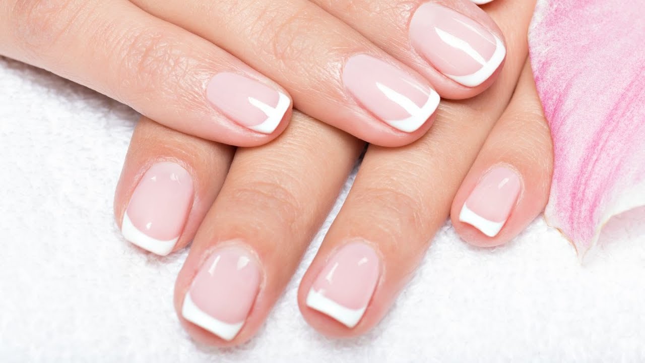 DIY How to Make Perfect French Manicure Nails at Home | Easy Nail Art ...