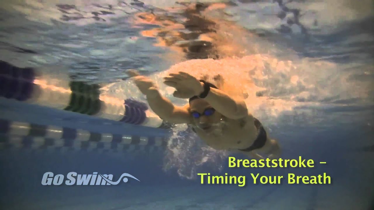 Breaststroke - Timing Your Breath - YouTube