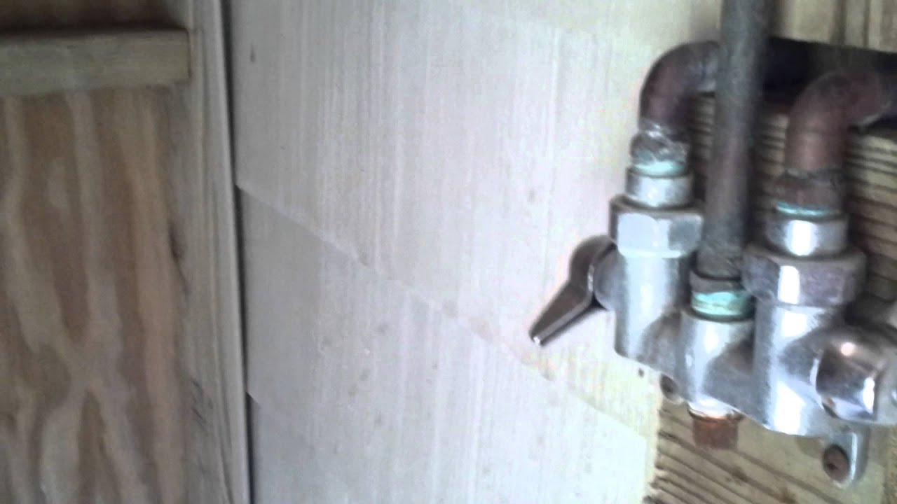 Shower faucet ghost - YouTube