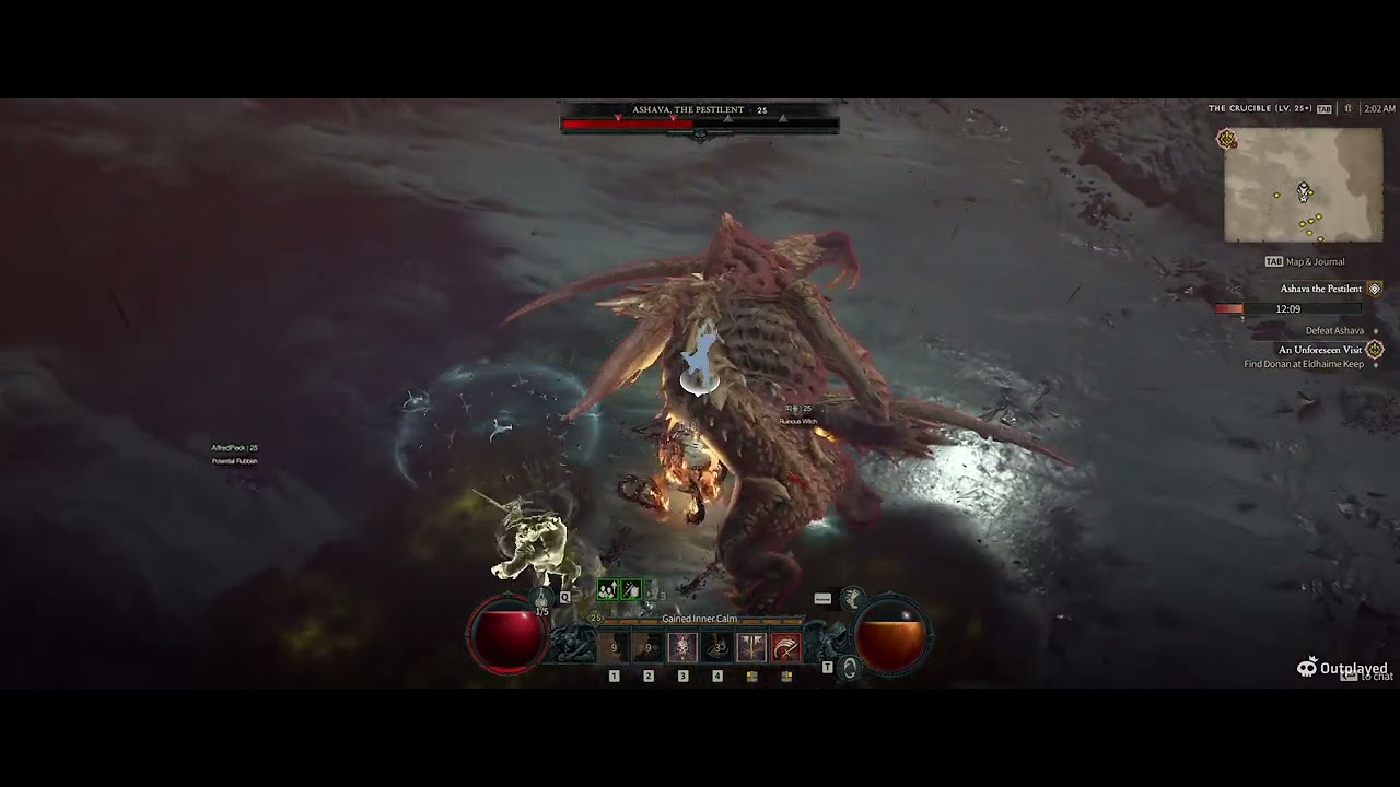 Diablo IV ( Open Beta ) World Boss Limit LV 25 / Low Setting Low ...