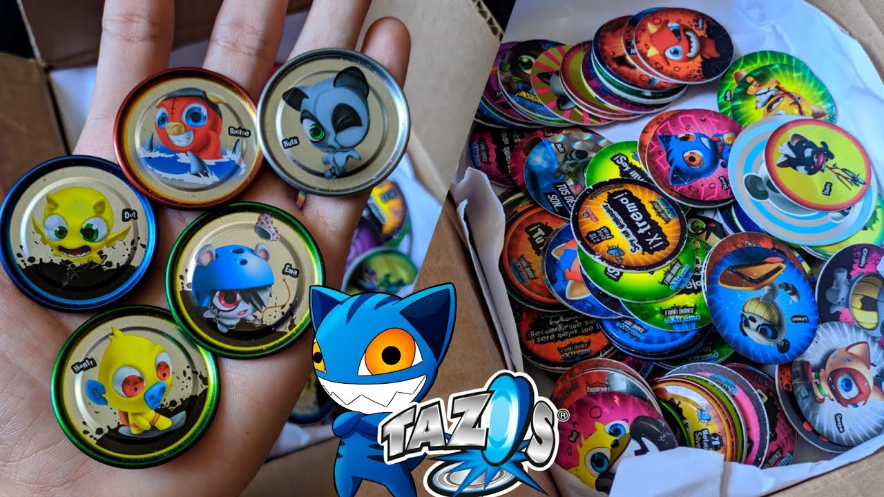 COMPRÉ 100 TAZOS DE FUNKI PUNKY Y SÚPER FUNKI PUNKY - YouTube