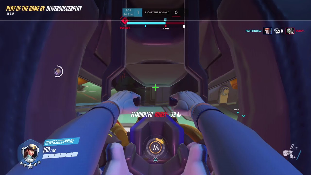 Overwatch D.Va quad kill comp game - YouTube