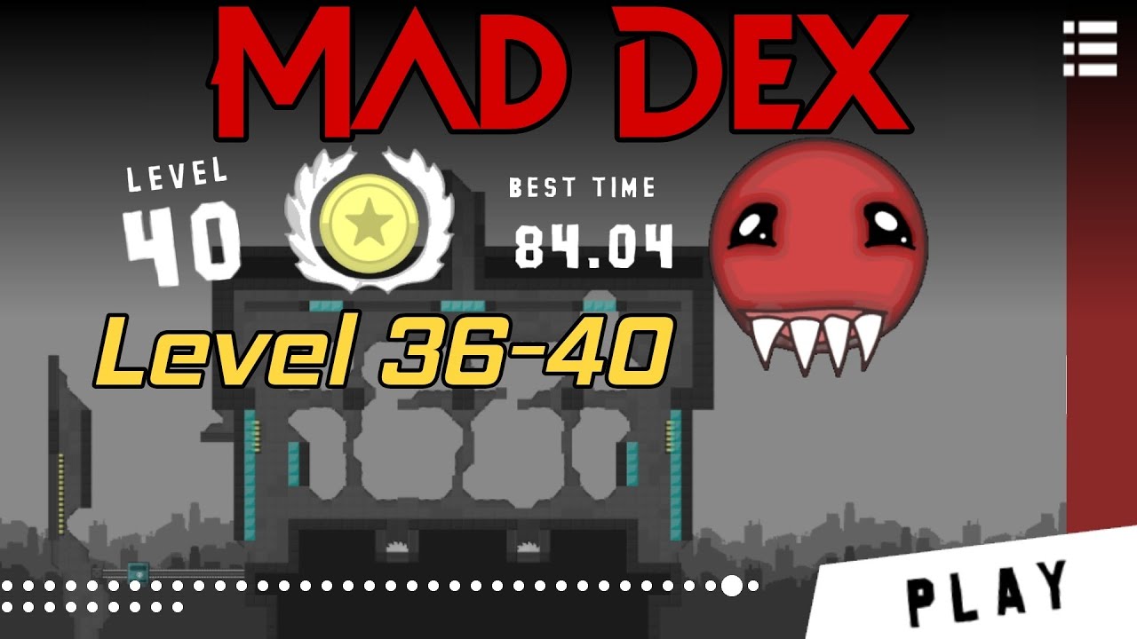 Mad Dex Level 36-40 | Mad dex gameplay walkthrough | Invincible Sigog #maddex - YouTube