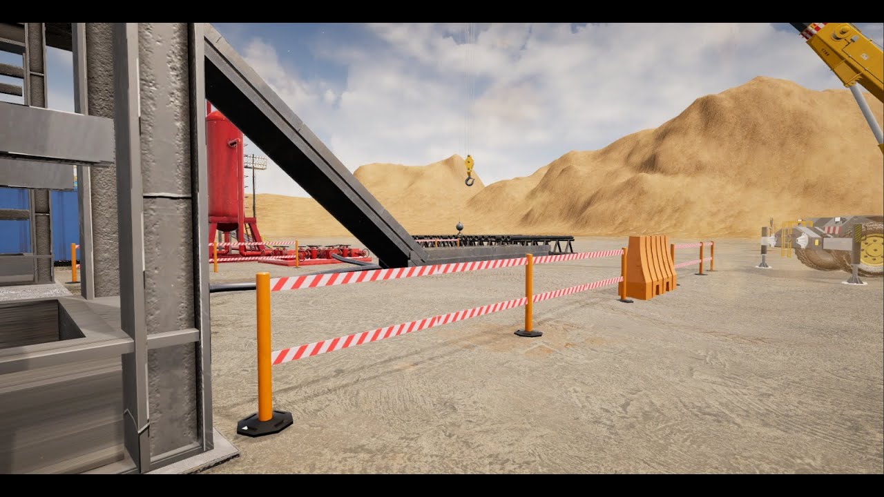 Drilling Rig VR Simulation - YouTube