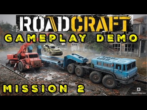 DEMO ROADCRAFT // PC // MISSION 2 // UN JUGADOR - YouTube