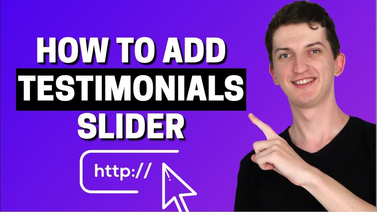 How To Add Testimonials Slider To Website - YouTube
