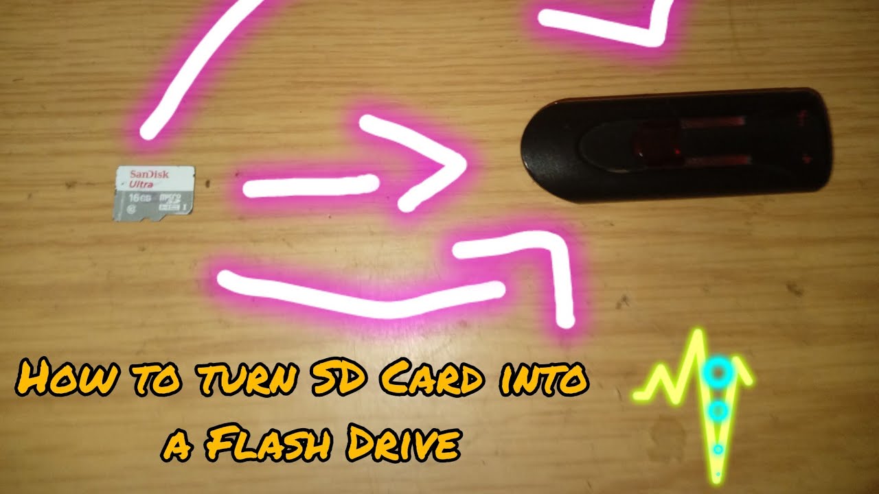 How to turn a SD card into a USB Flash Drive - YouTube