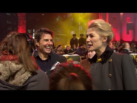 Rosamund Pike & Tom Cuise at  'Jack Reacher' World Premiere 2012