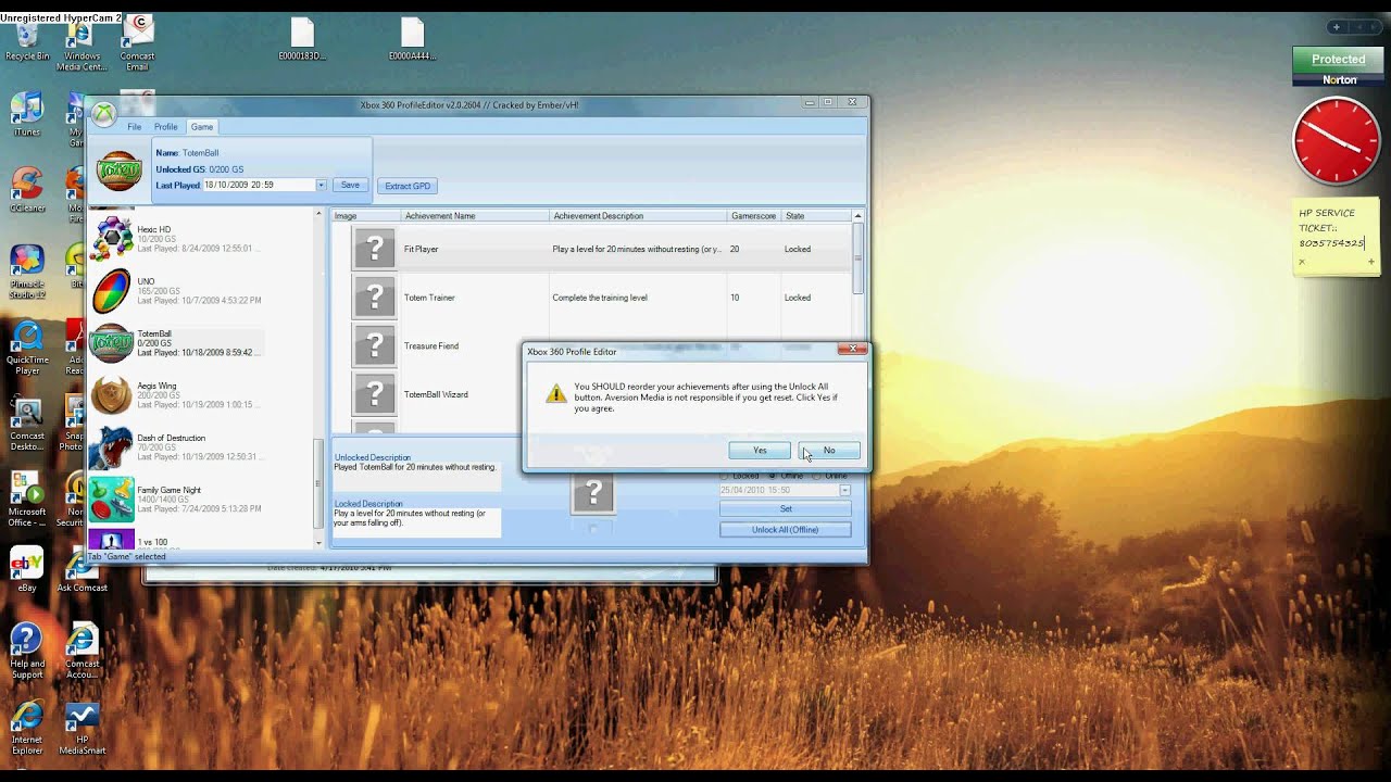Xbox 360 Gamerscore modding using Profile Editor 2.0.2 - YouTube