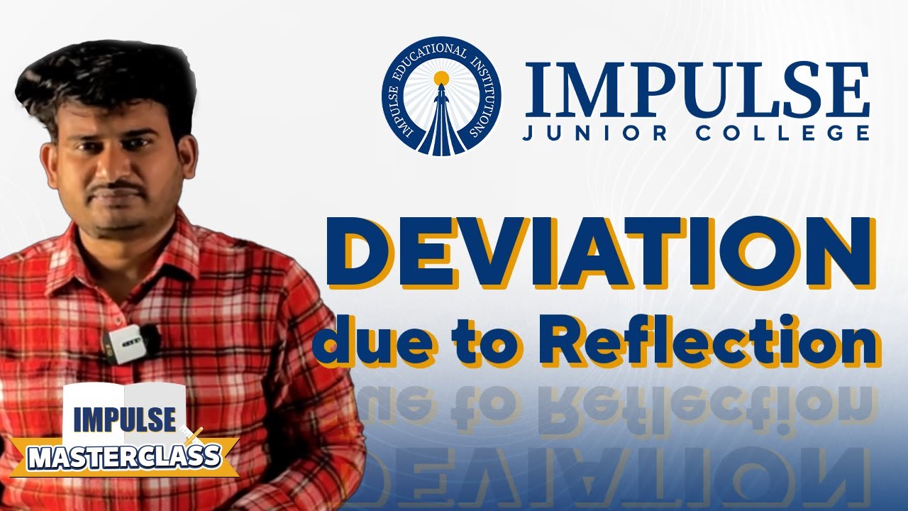 [Optics] Deviation due to Reflection | Physics | Impulse Masterclass ...