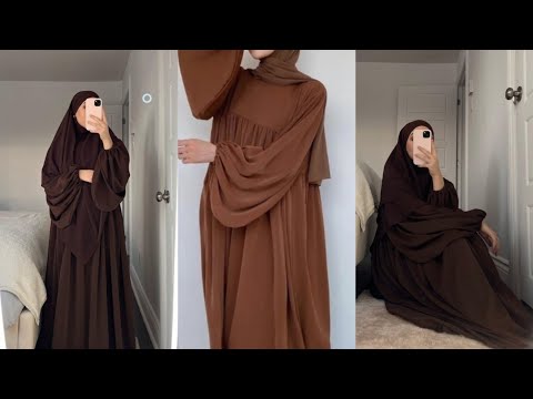 New trendy Abaya cutting and stitching/ step by step very easy method
