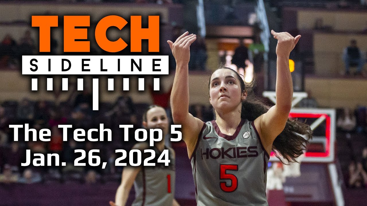 Virginia Tech Top 5 Plays of the Week: Jan. 26 2024 - YouTube