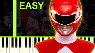 MIGHTY MORPHIN POWER RANGERS THEME - EASY Piano Tutorial Chords - Chordify