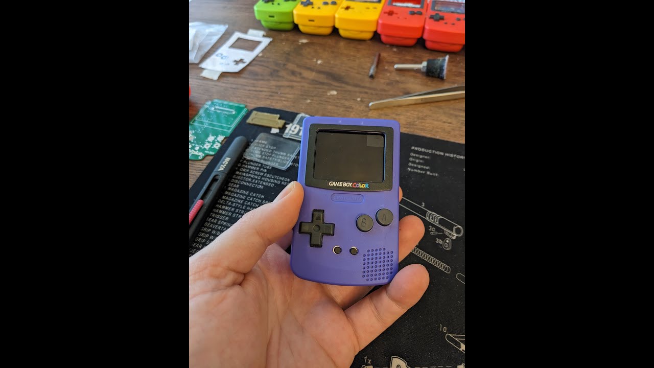 Burger King Gameboy Color w/ a Raspberry Pi Zero W inside!! Watch me ...