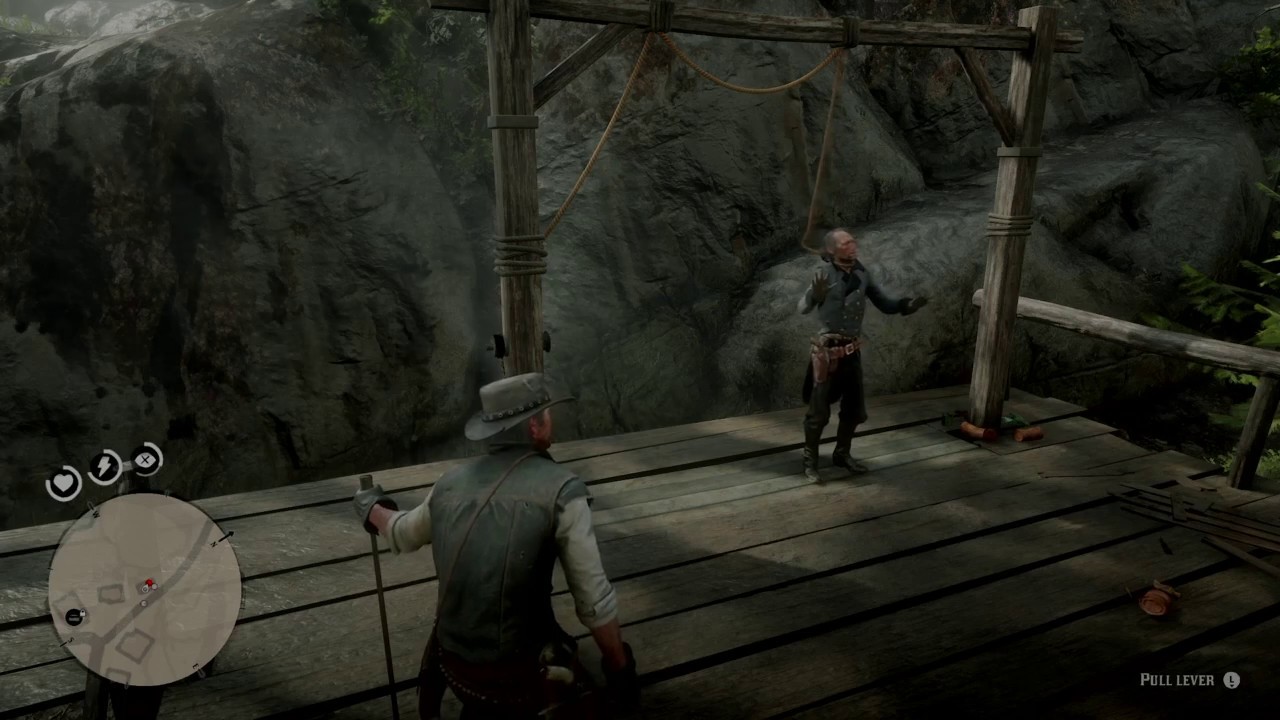 RDR2 - John And Sadie Drag Cleet To the Gallows - YouTube
