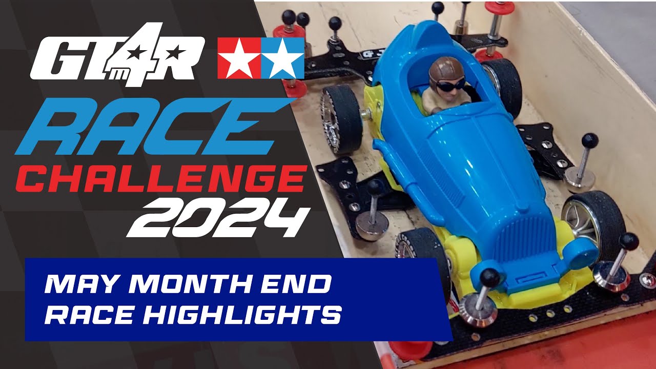 May Month End Tamiya mini 4wd Race Challenge 2024 - YouTube