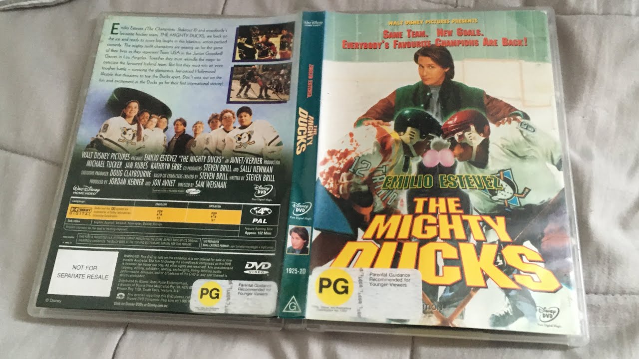 Opening and Closing To "D2: The Mighty Ducks" (Walt Disney Home Video ...