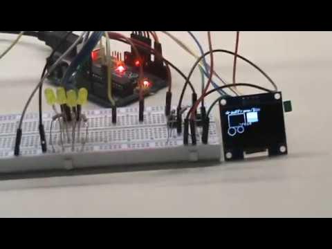 Display oled con driver SH1106 + Arduino - YouTube