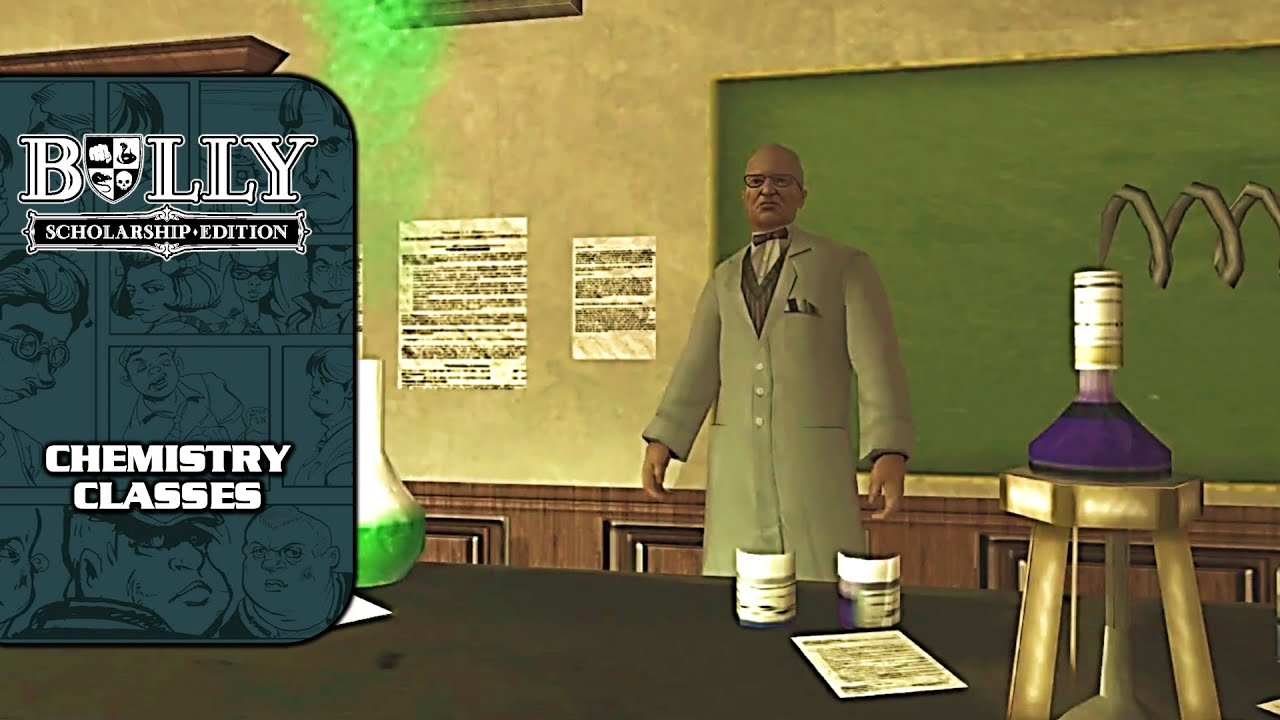 Bully SE [100% Walkthrough] - Chemistry Classes - YouTube