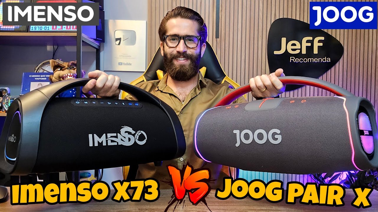 JOOG PAIR X 200W IPX6 Vs IMENSO IMS-X73 300W IPX6: Qual é a melhor ...