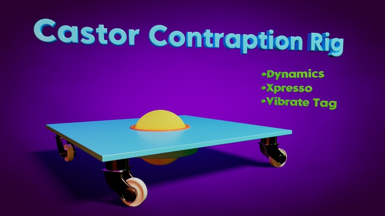 Cinema 4D Multi-Tech Tutorial 41: Castor Contraption Rig - YouTube