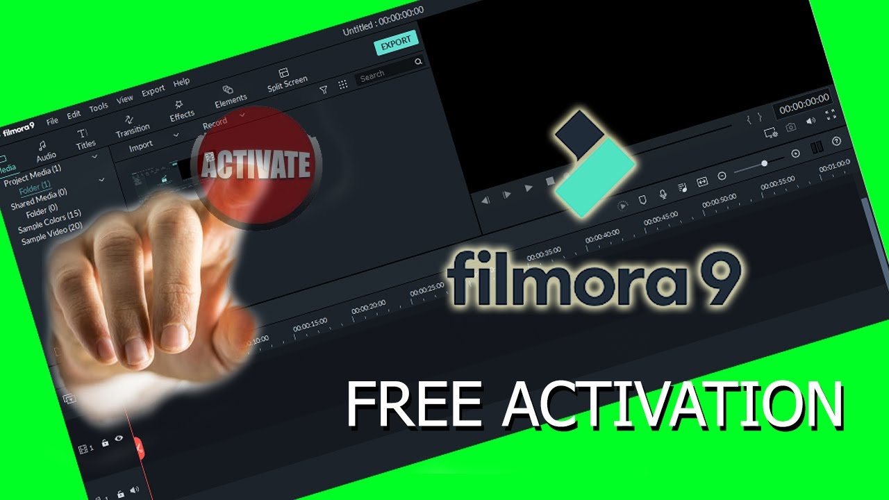 How To Activate Filmora 9 - YouTube