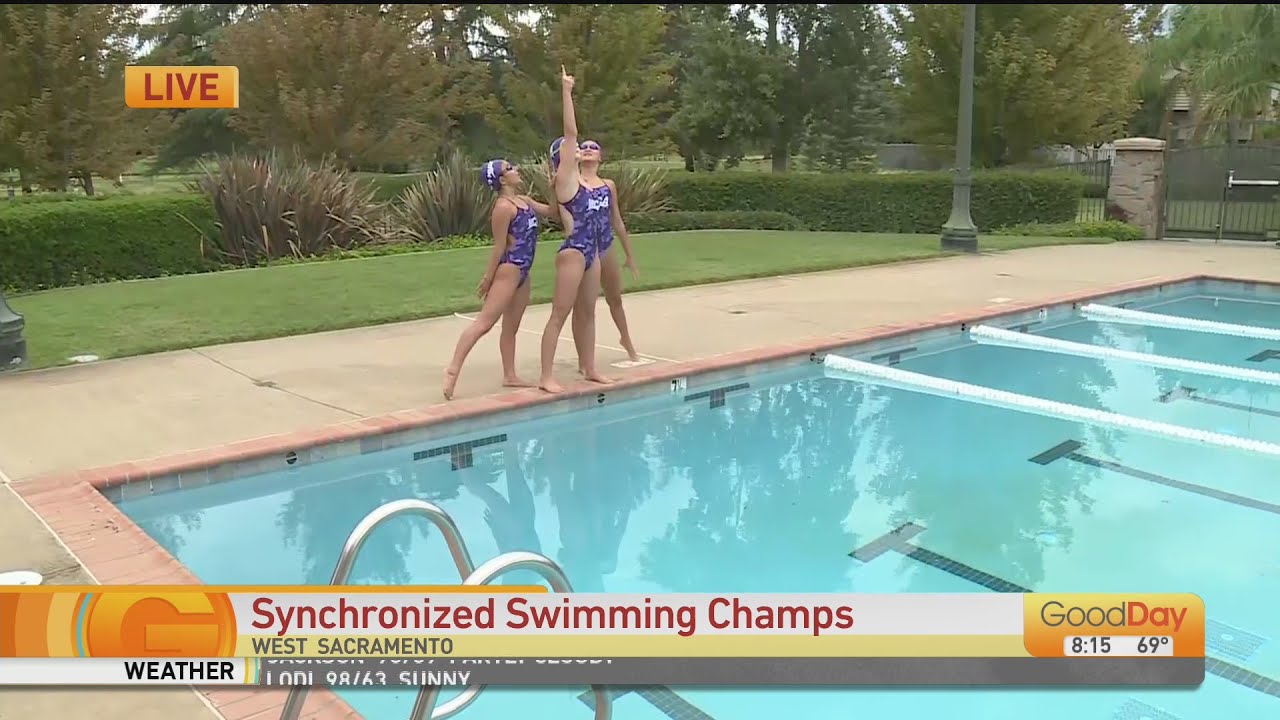 Senior Olympic Synchronized Swimming Youtube