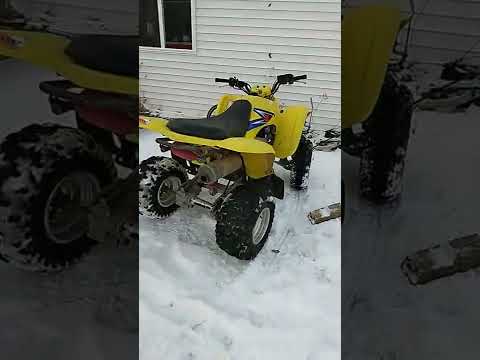 2005 Suzuki LTZ 250 quadsport - YouTube