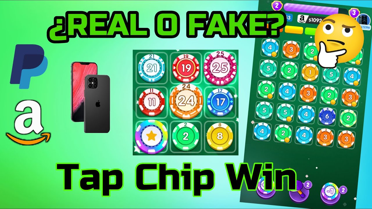 Tap Chip Win paga? App que paga? - YouTube