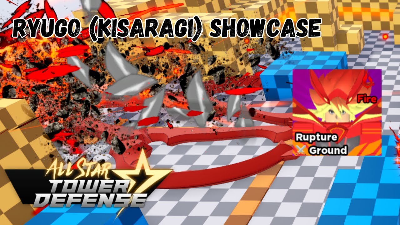 Ryugo (Kisaragi) Showcase (Ryuko Kill La Kill) All Star Tower Defense ...
