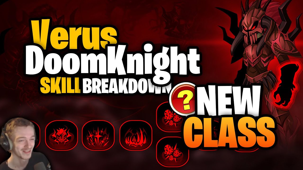 Verus DoomKnight CLASS Skill Breakdown! AQW (Better VHL?) - YouTube
