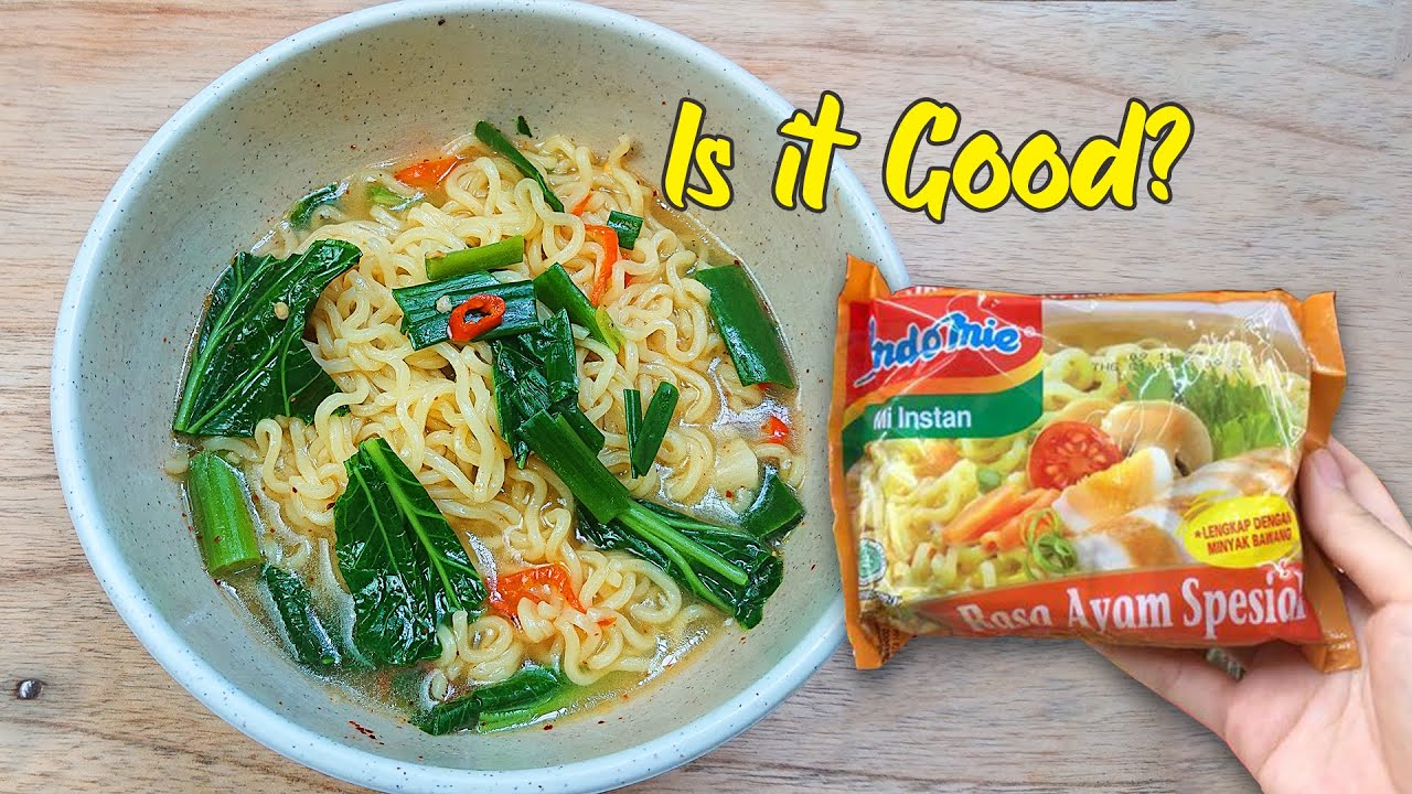 Instant Ramen - Indomie Chicken Special, Is It Really Special? - YouTube