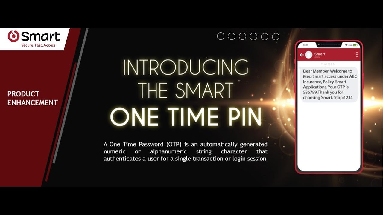 Introducing the Smart One Time Pin - YouTube