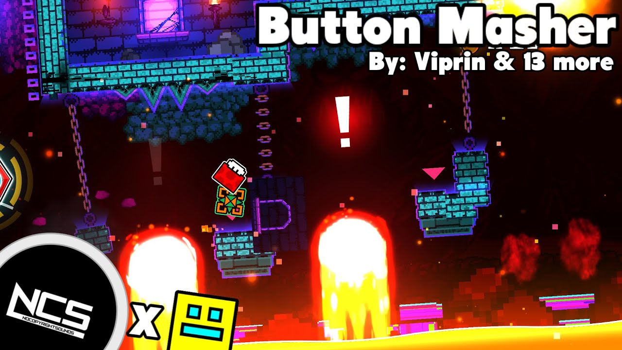 Un FINAL EPICO 🎉| "Button Masher" by ViPrIn & +13 more (Mythic Easy Demon) | Geometry Dash 2.2 ...