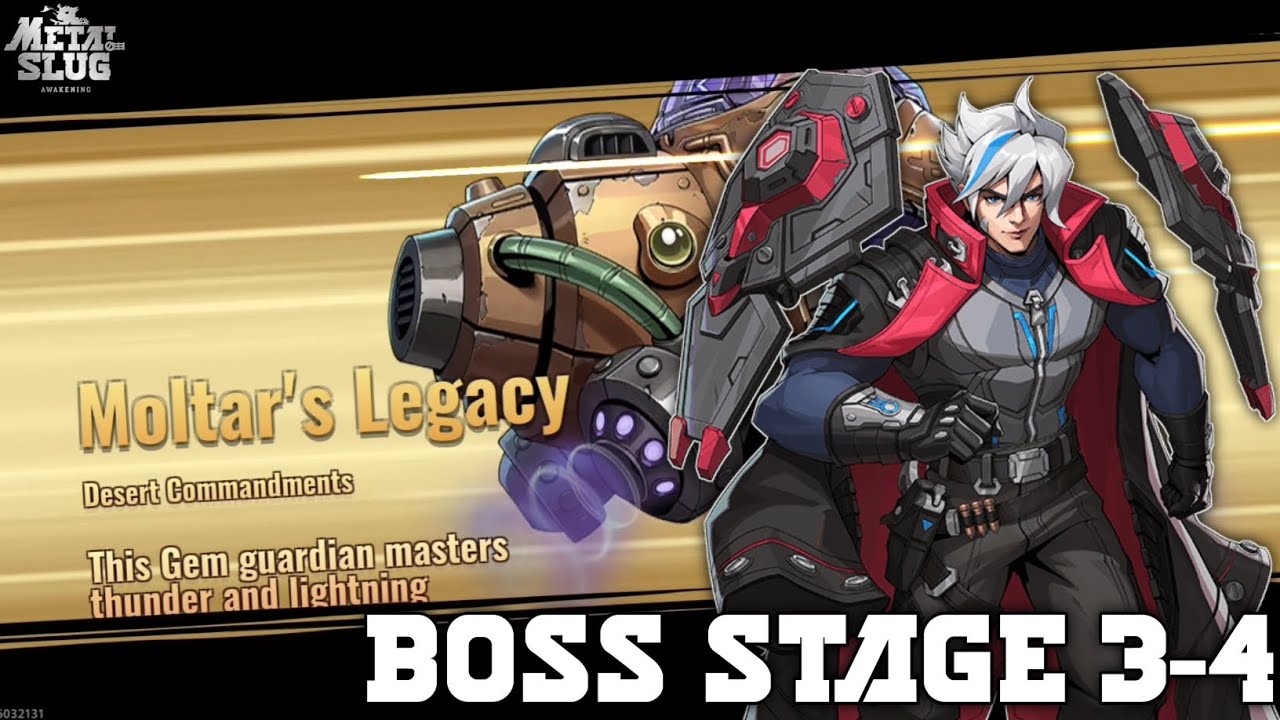 METAL SLUG AWAKENING: Mission 3-4 BOSS MOLTAR'S LEGACY - YouTube