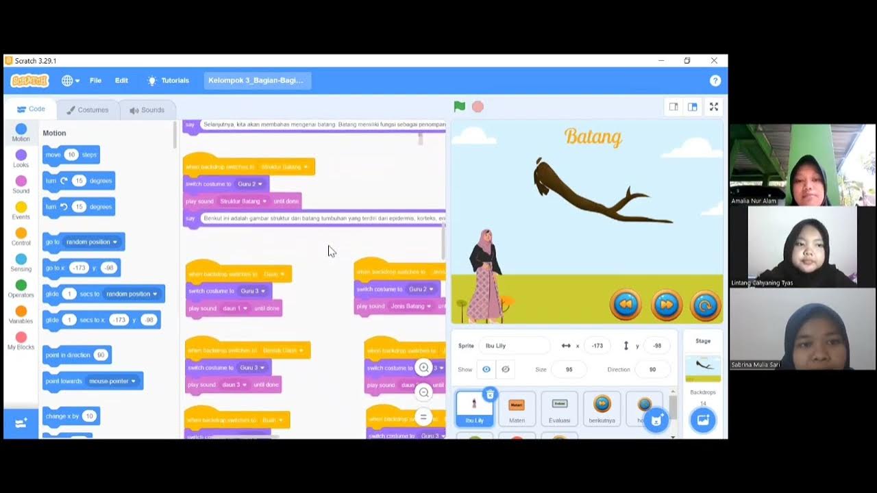 Kelompok 3 | Media Pembelajaran Menggunakan Scratch pada Materi "Bagian ...