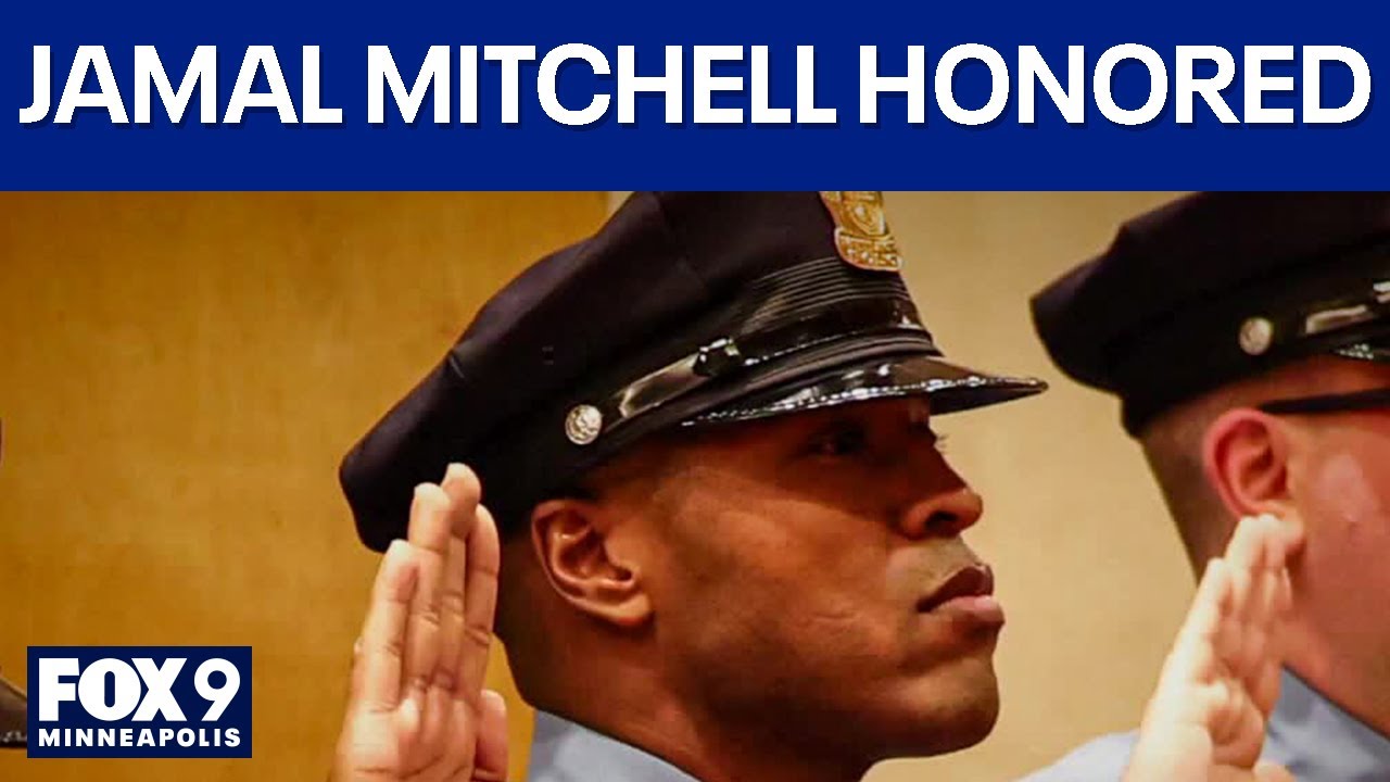 Minneapolis police honor Officer Jamal Mitchell, others who responded ...