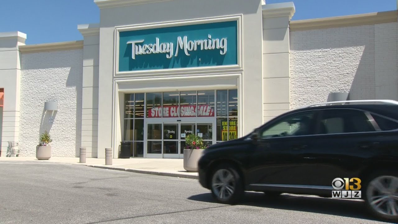 Tuesday Morning Closing Over 130 Stores, 2 In Baltimore Area - YouTube