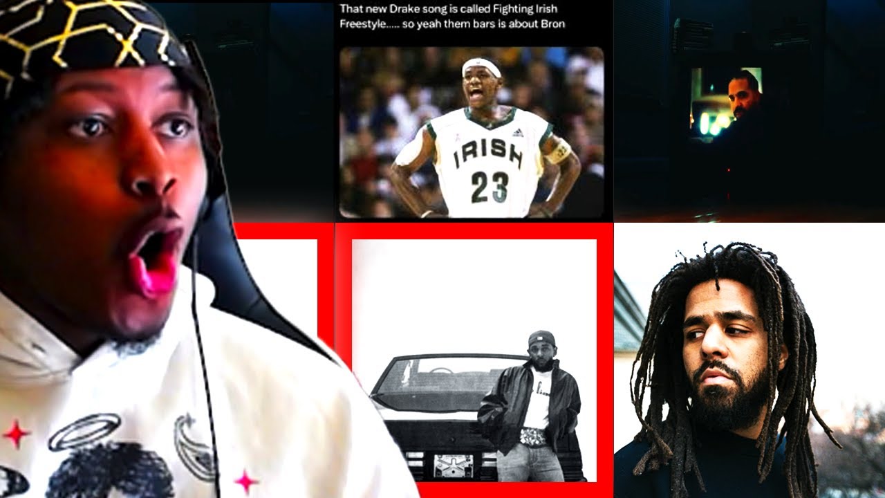 Drake Disses LeBron, J Cole ,Kendrick Lamar & More On Fighting Irish ...