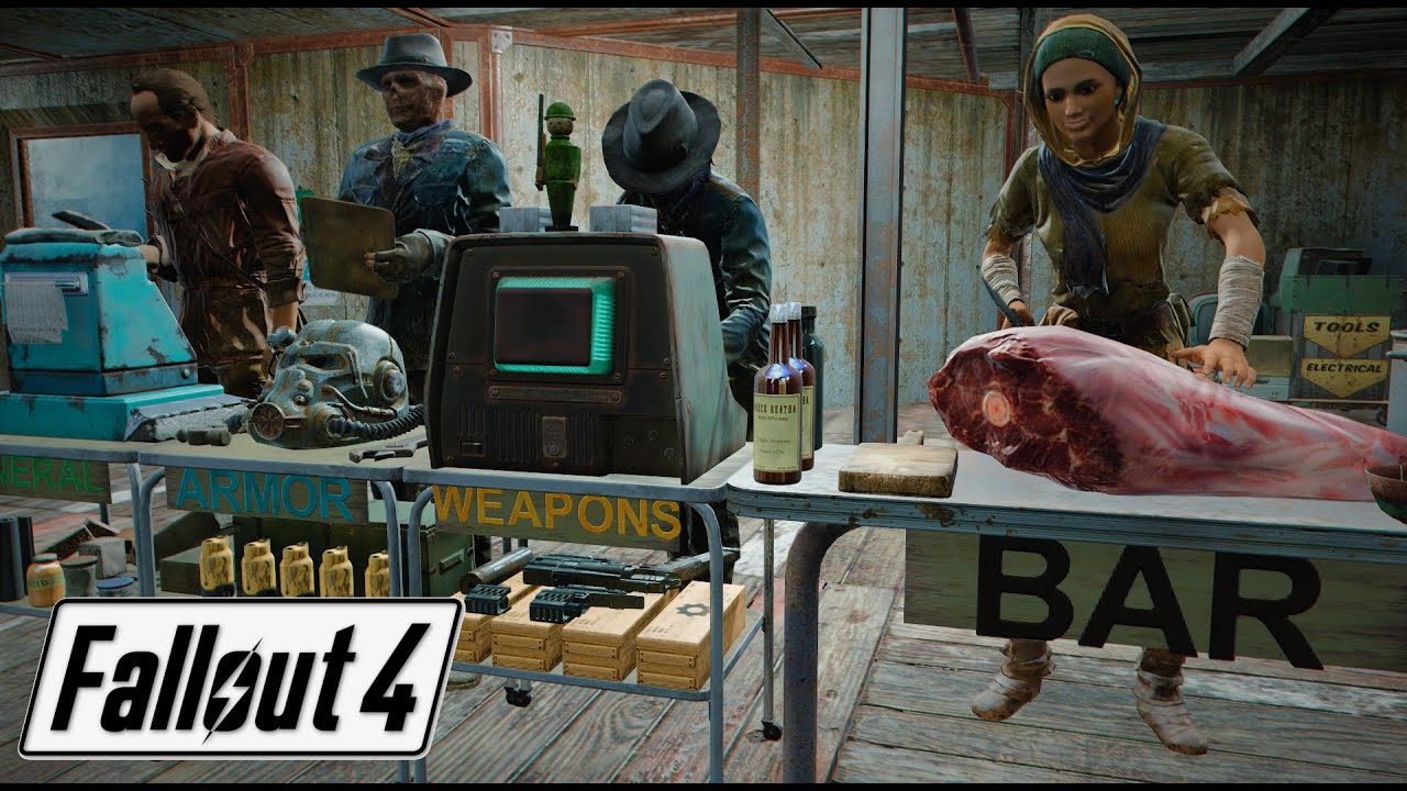 Immersive Market Stores and FO76 menus - YouTube