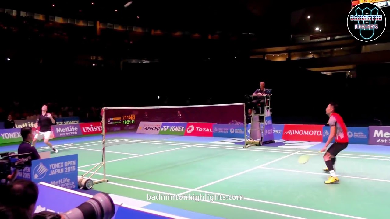 Lin Dan vs Viktor Axelsen - Badminton World - YouTube