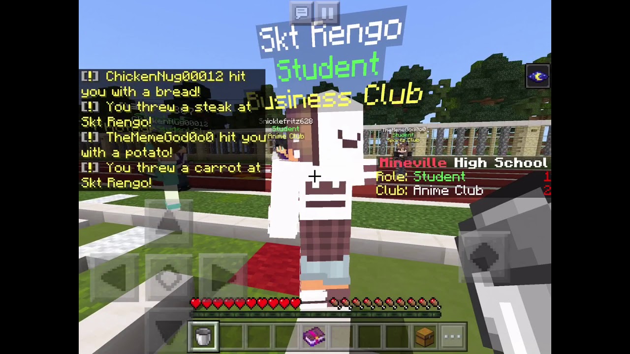 Minecraft |minevile high school rp| |EP2 S1| - YouTube