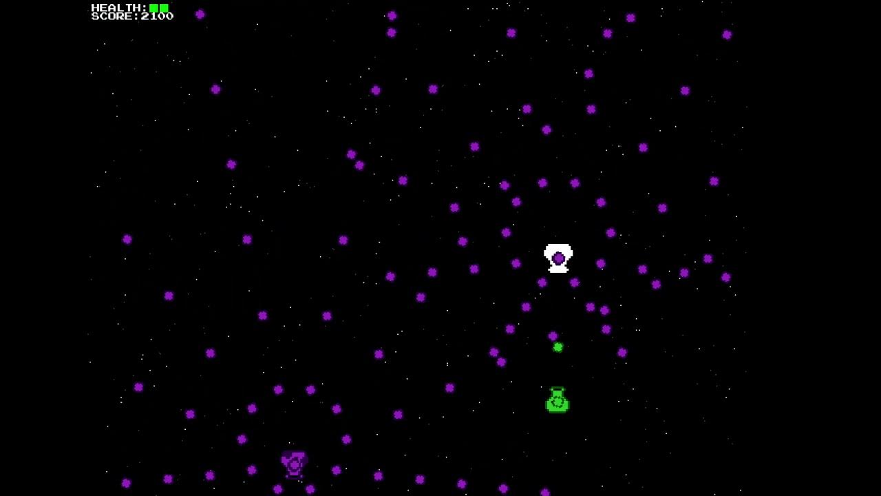 Simple C++ Shmup made with olc::Pixel Game Engine - YouTube