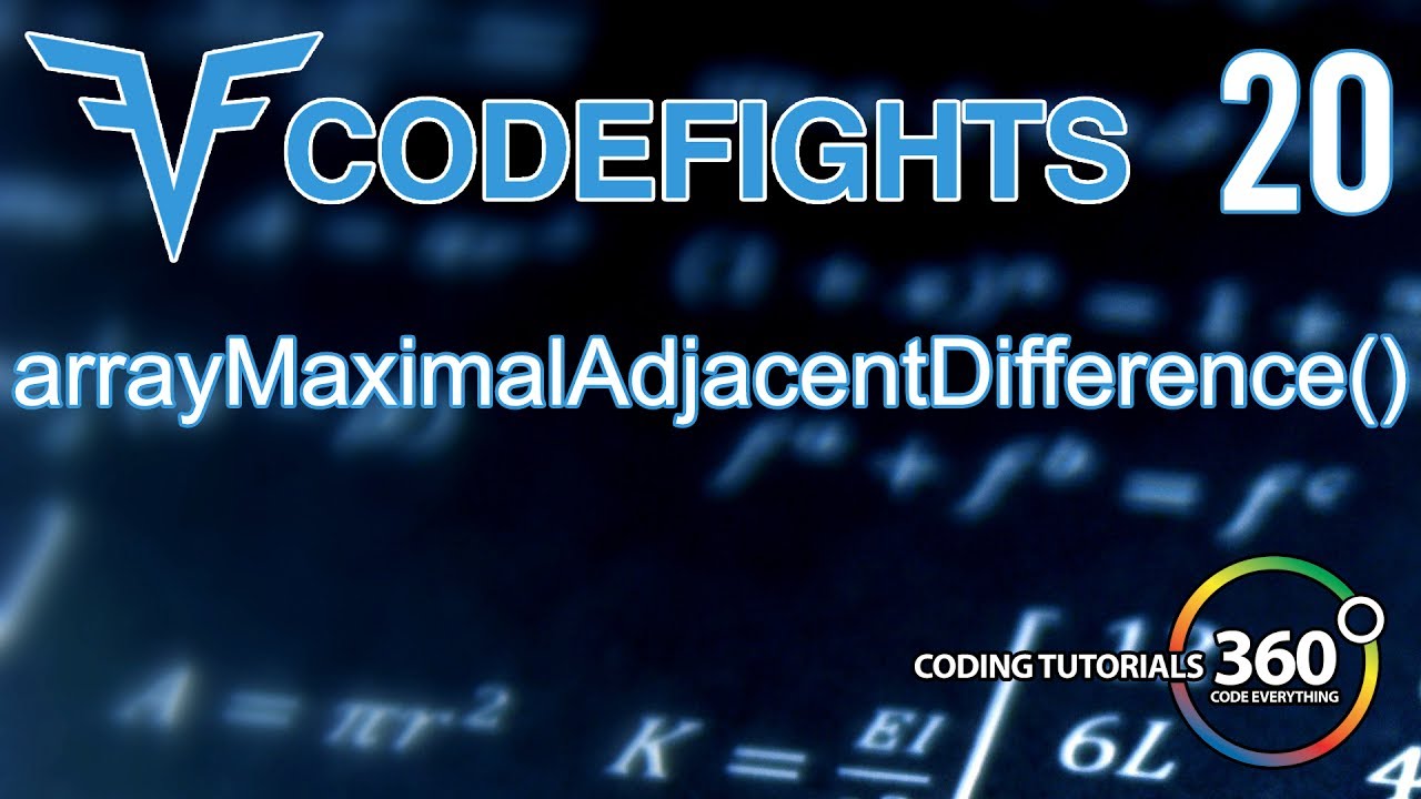 Arraymaximaladjacentdifference Codefights Intro Algorithm Javascript 1733