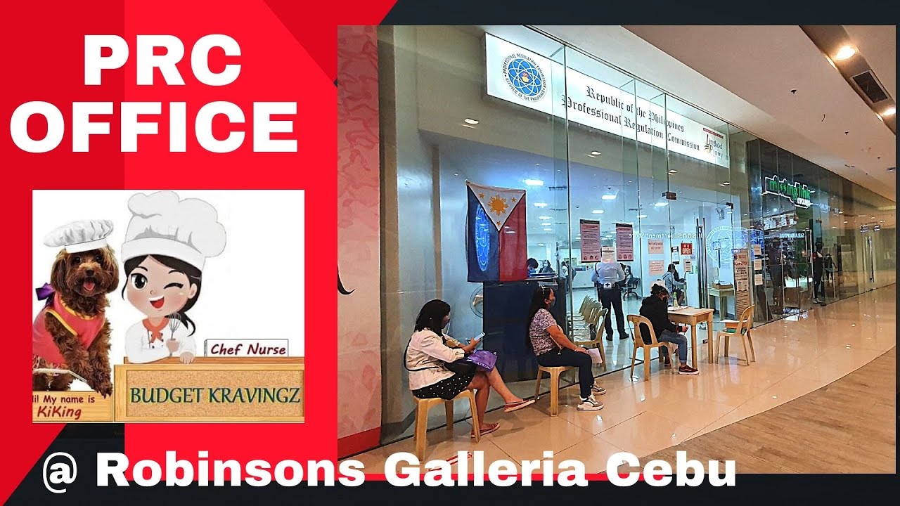 PRC Cebu Galleria branch - YouTube